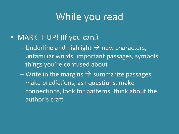 Objectives By the end of today youll be