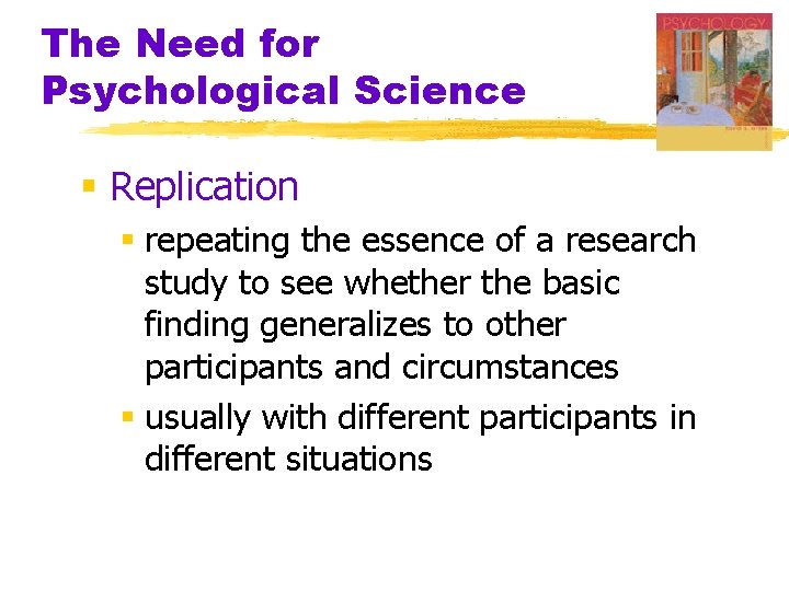 Myers PSYCHOLOGY Chapter 2 Thinking Critically with Psychological