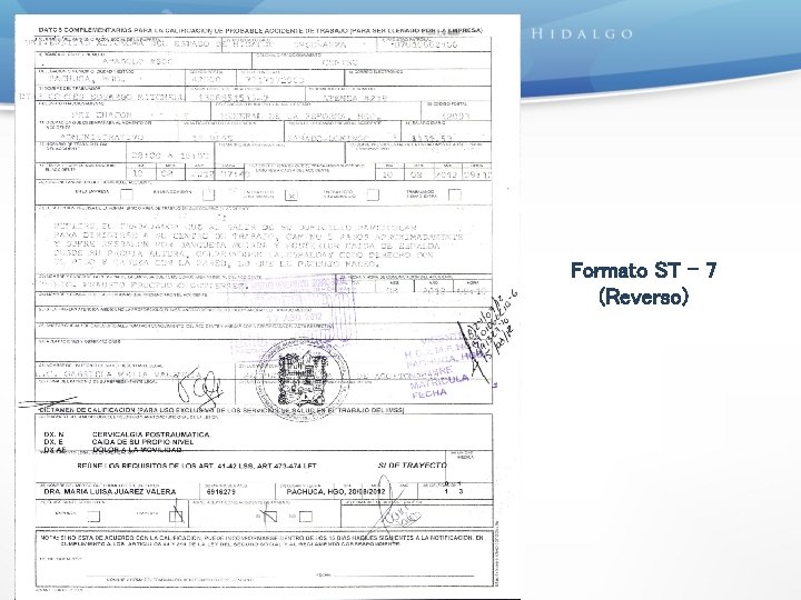 PROCEDIMIENTO DE INVESTIGACIN Y CALIFICACIN DE UN ACCIDENTE
