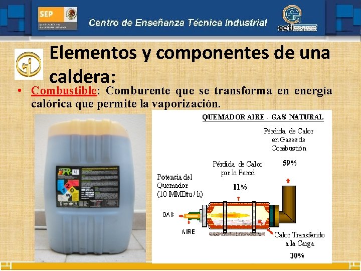 CALDERAS CARACTERSTICAS Y DATOS TCNICOS INTRODUCCIN Una caldera