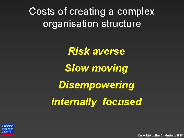 The Future of Management Julian Birkinshaw Professor of