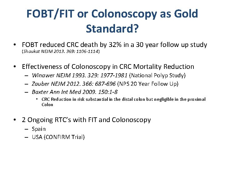 Adenoma Detection Sheila E Crowe MD FRCP Professor