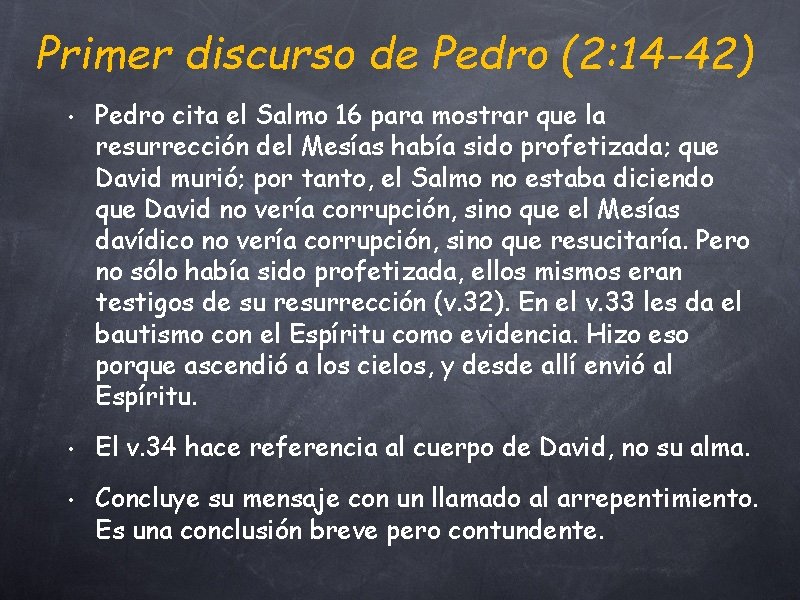 El Libro de Hechos Captulos 2 Escuela Dominical