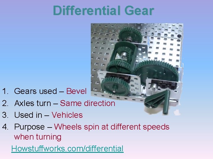 Gateway To Technology Building Mechanisms Mechanisms Change Force