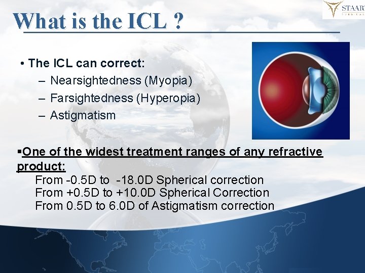 STAAR Visian ICL Stateoftheart Vision Correction June 2015
