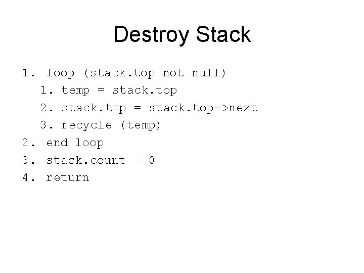 Algoritma dan Struktur Data Stack Tumpukan piring ADT