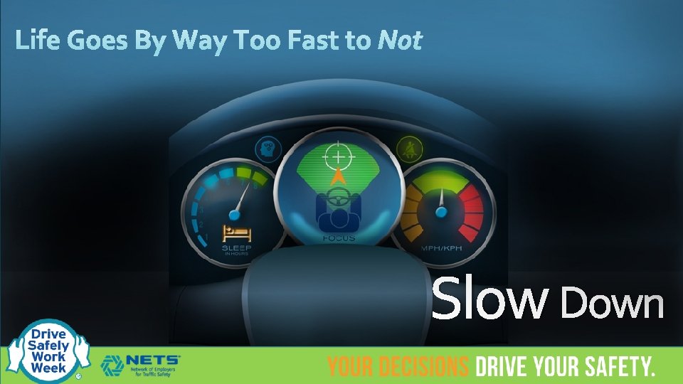 Slow Down Speeding Defined spee ding Speeding isnt