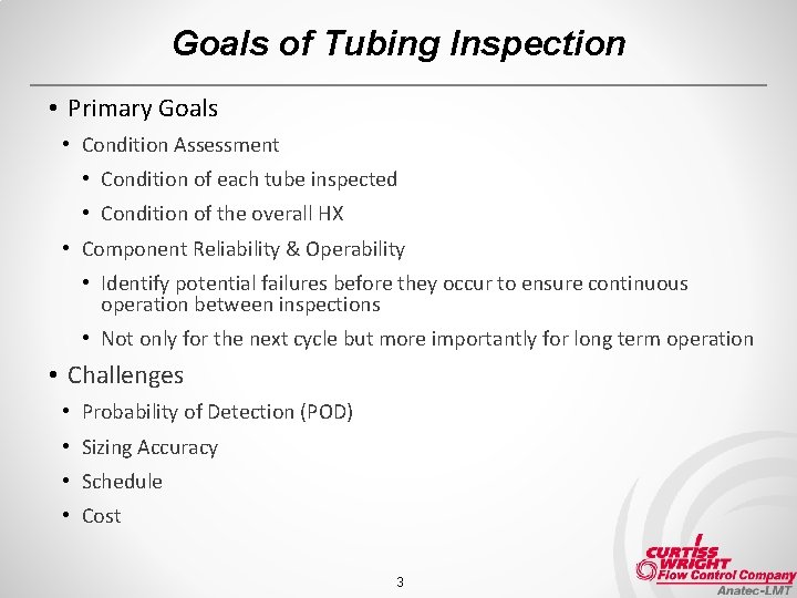 Early detection of Tube Support Degradation in Feedwater