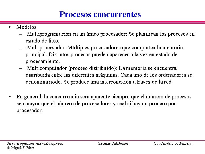 Sistemas Operativos Tema 3 Comunicacin y sincronizacin de
