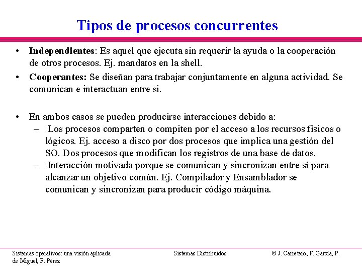 Sistemas Operativos Tema 3 Comunicacin y sincronizacin de