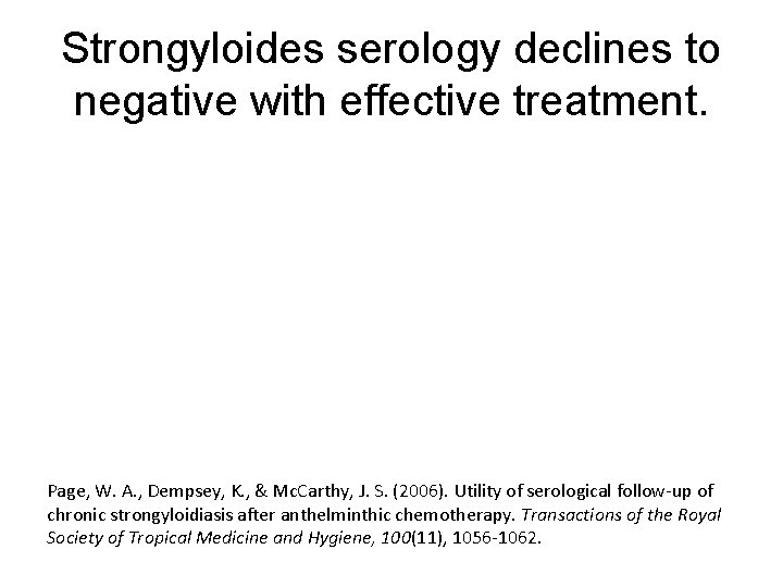 Development of Miwatj Strongyloides Clinical Audit Tool Wendy