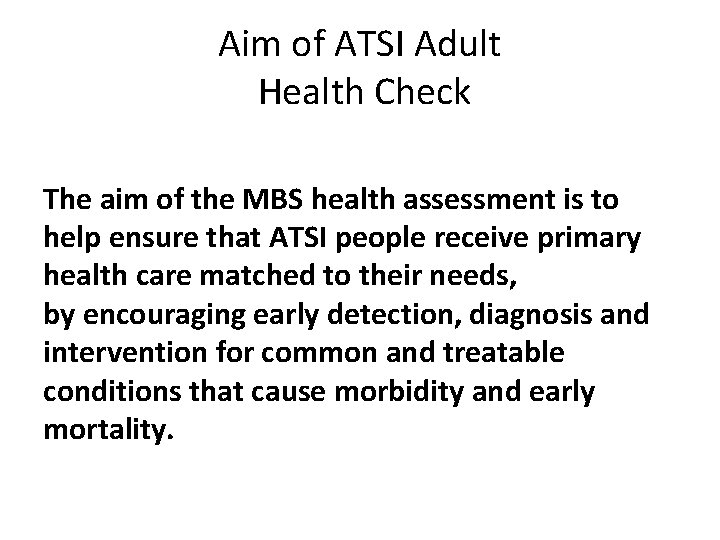 Development of Miwatj Strongyloides Clinical Audit Tool Wendy