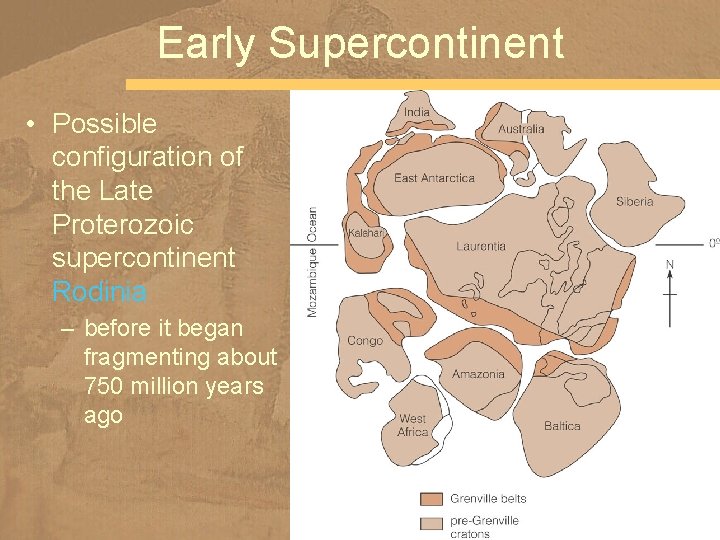 Chapter 9 Precambrian Earth History The Proterozoic Eon