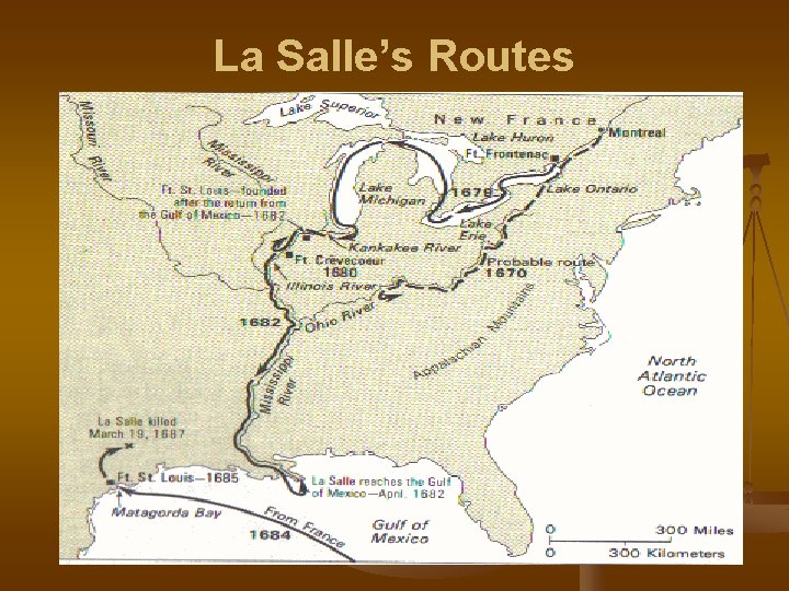 French Explorers Main Idea When the French established