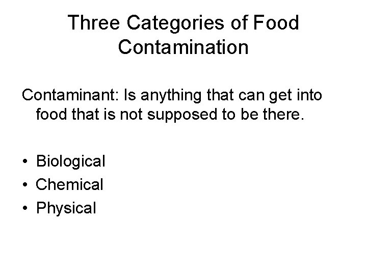 Ohio FFA Food Science CDE Food Quality Food