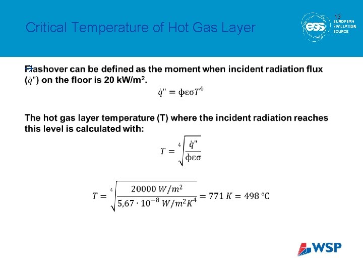 Fire Resistance of the Load Bearing Structure of