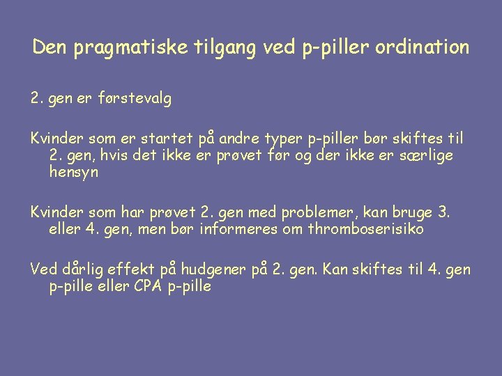 Udredning af hyperandrogenisme PCOS Pernille Ravn Overlge dr