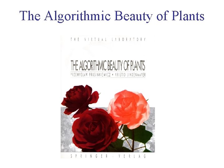 Sistemas de Lindenmeyer A Beleza Algortmica das Plantas