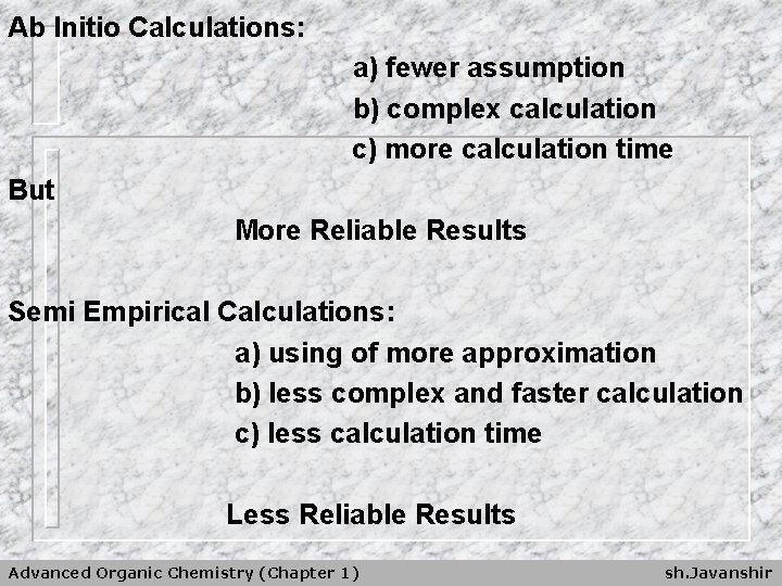 An Introduction to Molecular Orbital Theory Advanced Organic