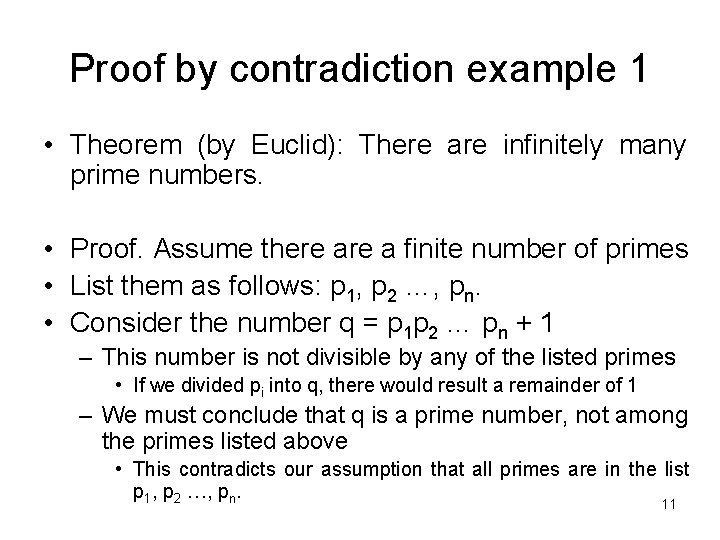 Methods of Proof CSAPMA 202 Epp chapter 3