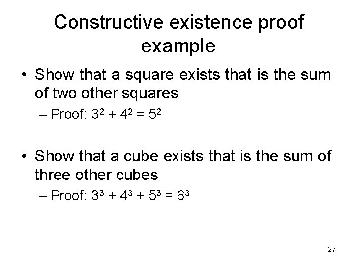 Methods of Proof CSAPMA 202 Epp chapter 3