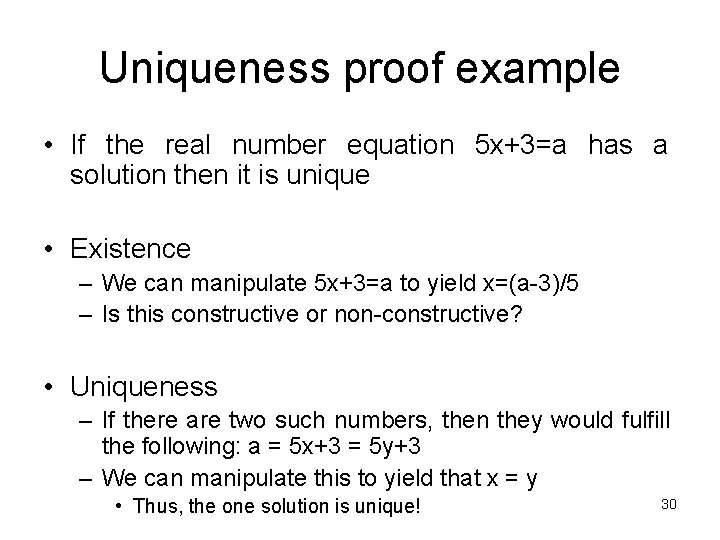 Methods of Proof CSAPMA 202 Epp chapter 3