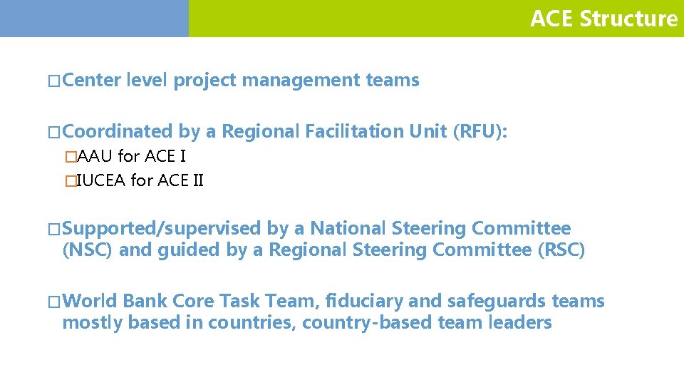 Africa Centers of Excellence April 27 2017 Background