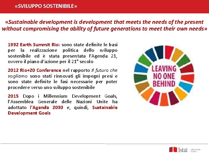 Quali sono gli indicatori SDGs in Italia e