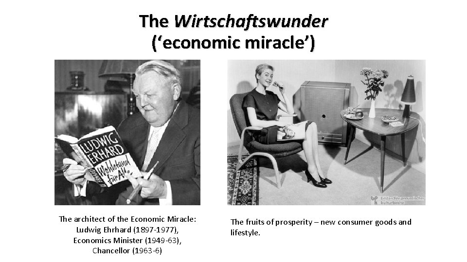 HI 290 History of Germany West Germany The