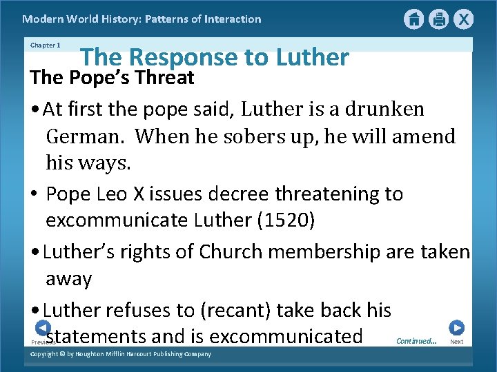 Modern World History Patterns of Interaction Chapter 1