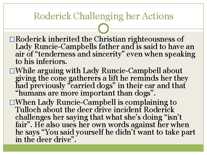 Lady Runcie Campbell BY NICOLE AND ALEX Summary