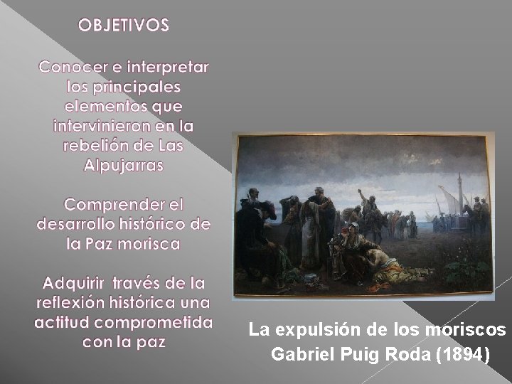 La expulsin de los moriscos Gabriel Puig Roda