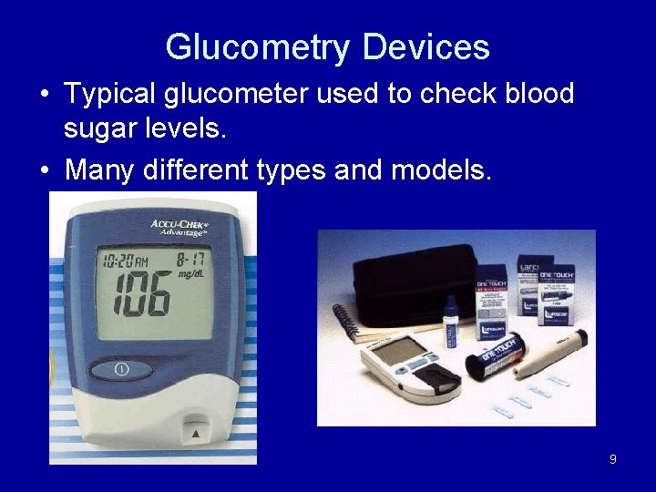 Blood Glucose Measuring in the PreHospital Setting 1