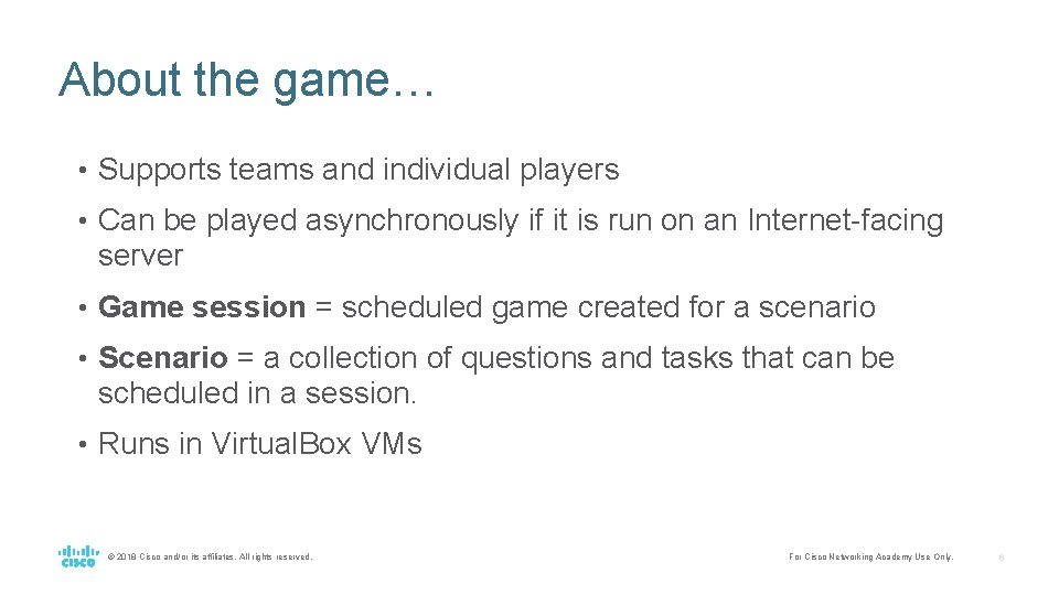 CCNA Cyber Ops Skills Challenge Game Cisco Networking