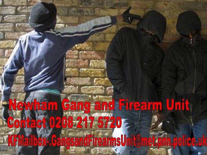 NEWHAM GANG AND FIREARM UNIT DC Mike SMITH