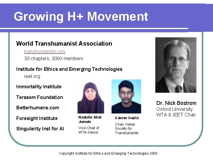 What is Transhumanism James J Hughes Ph D