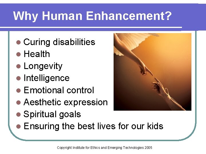 What is Transhumanism James J Hughes Ph D
