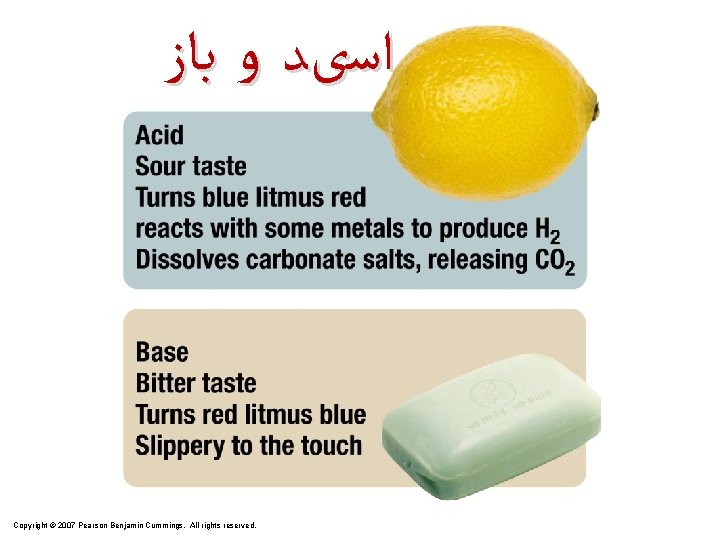 Copyright 2007 Pearson Benjamin Cummings All rights reserved