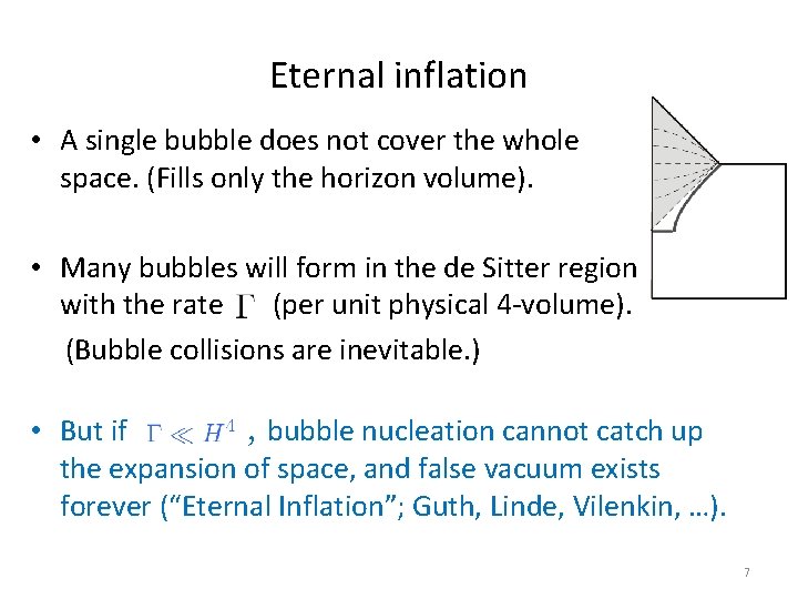 Topological Phases of Eternal Inflation Yasuhiro Sekino Okayama