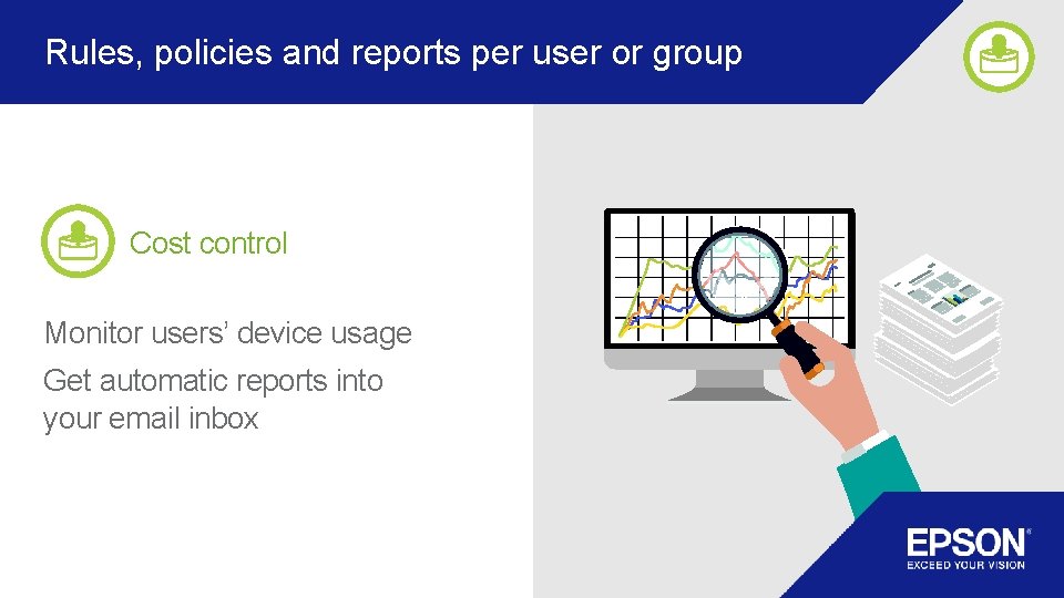 Epson Print Admin Control security and efficiency Why