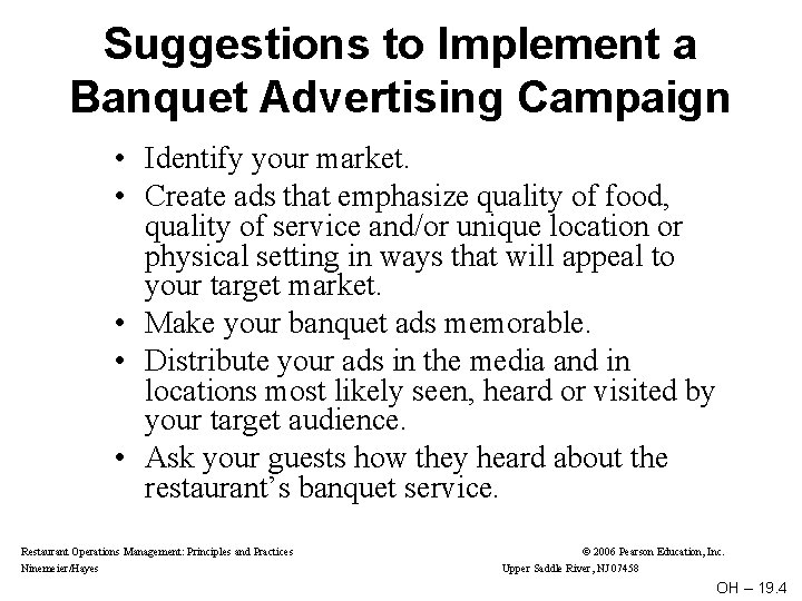 Restaurant Managers and Banquets Common Success Factors They