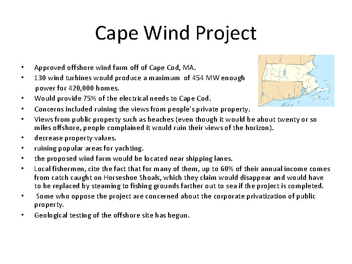 Overall Criticisms of Wind Turbines wind power is