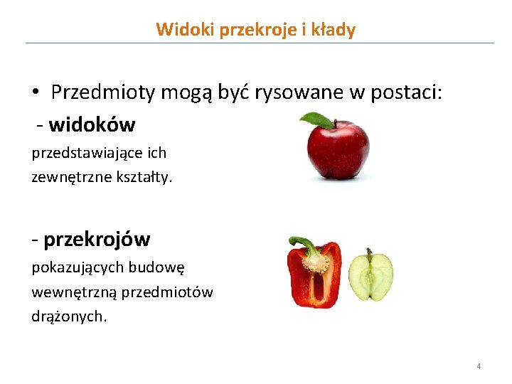 WYKAD 5 WIDOKI PRZEKROJE I KADY W prezentacji