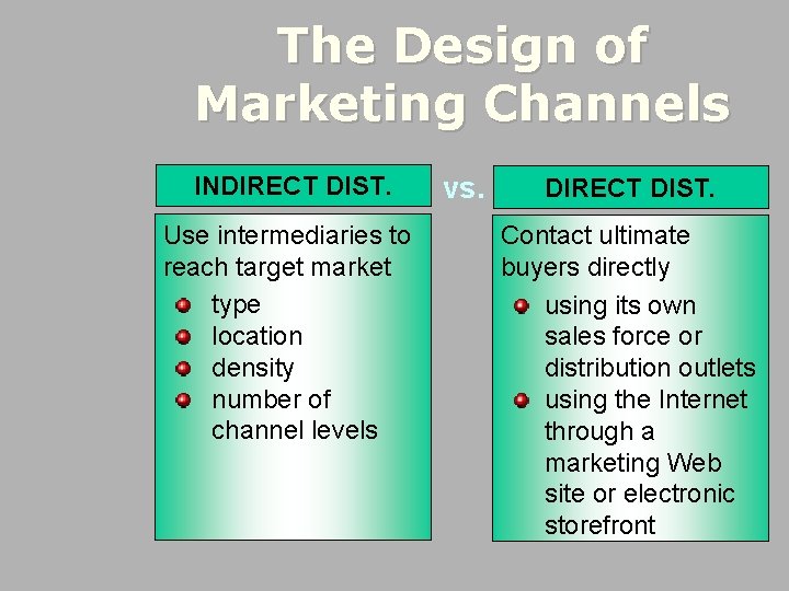 What is a marketing channel A marketing channel