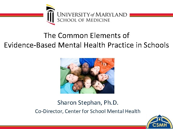 The Common Elements of EvidenceBased Mental Health Practice