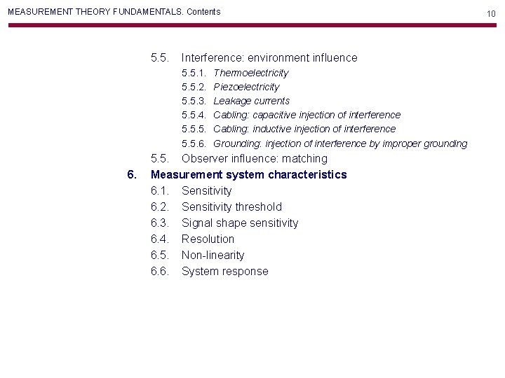 MEASUREMENT THEORY FUNDAMENTALS 361 1 3151 MEASUREMENT THEORY