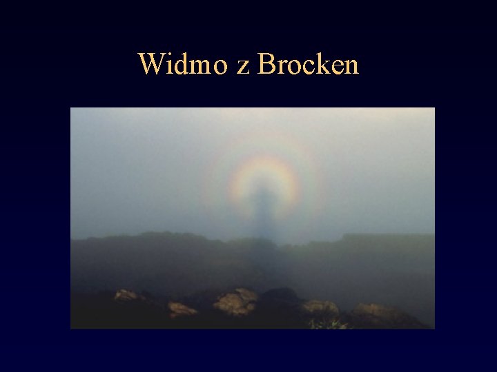 WIDMO CZYLI WIATO ROZSZEPIONE NA KOLORY Jak rozszczepi