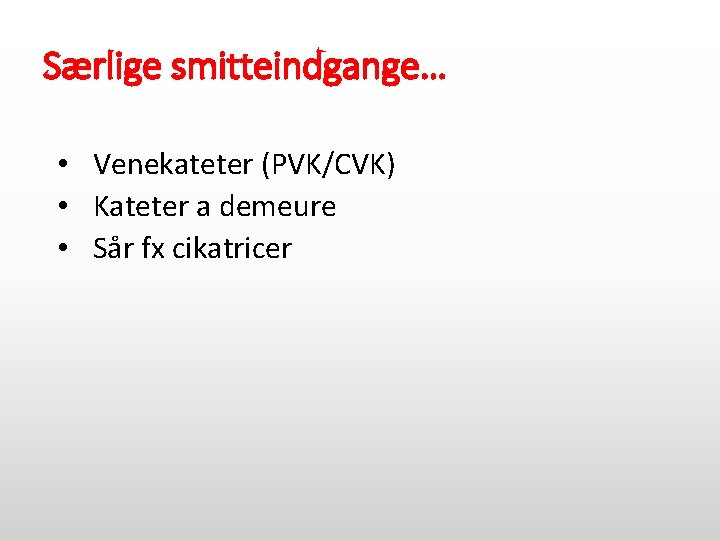 Sterile teknikker Tal med sidemand Hvad betyder steril