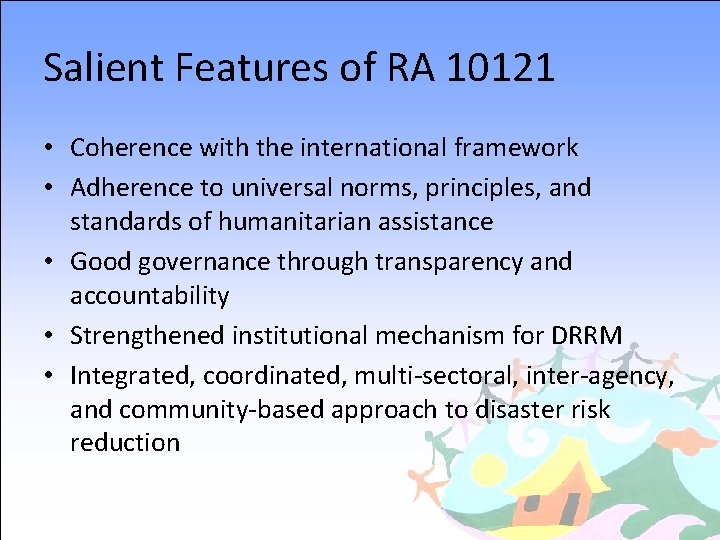 Understanding Basic Concepts in DRRM Disaster Risk Reduction