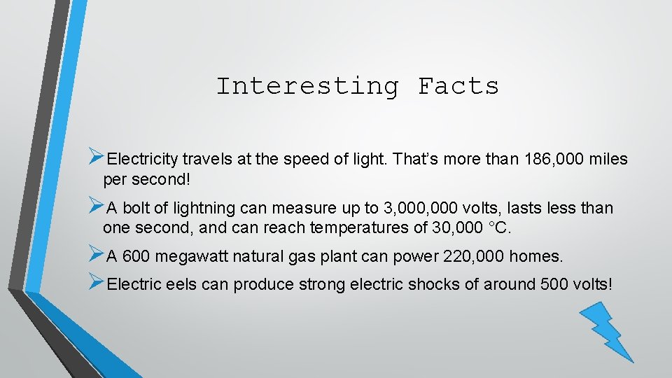 Electricity The Worlds key power source Contents 1